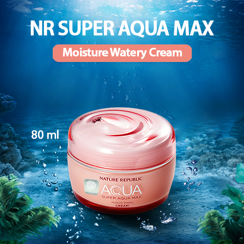 SUPER AQUA MAX MOISTURE WATERY CREAM (RRR) | Beauty Diary