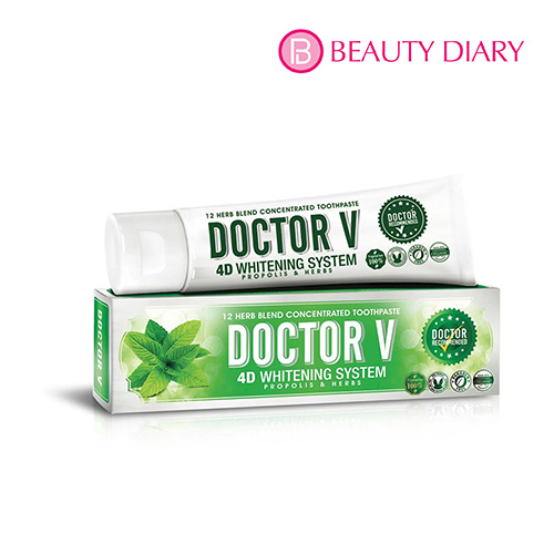 Doctor V 12 Herb Blend Concentrated Toothpaste | Beauty Diary