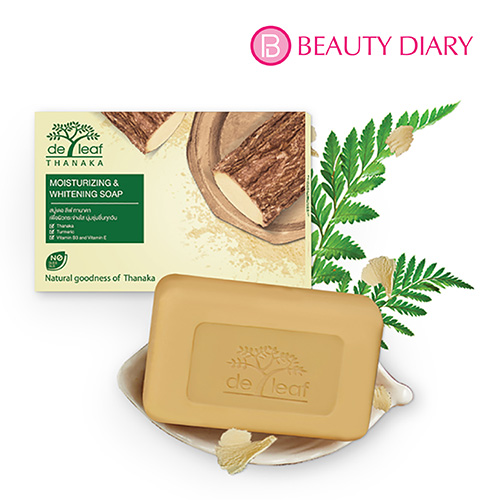 DELEAF THANAKA BAR SOAP 100G | Beauty Diary