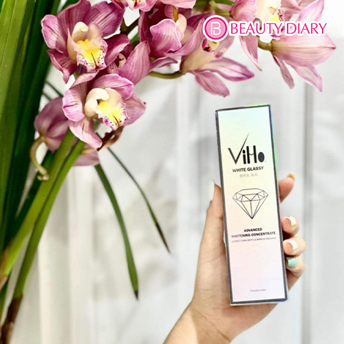 VIHO WHITE GLASSY 50ML | Beauty Diary